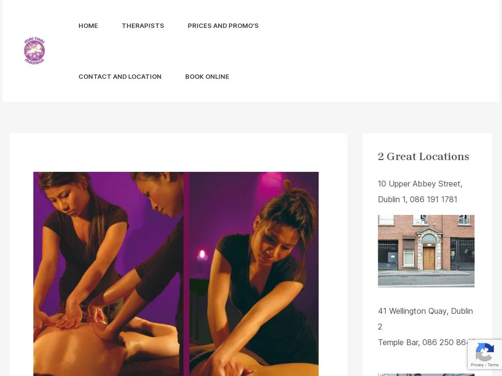 The Insider’s Guide to Dublin’s Most Luxurious Massages You Can ...